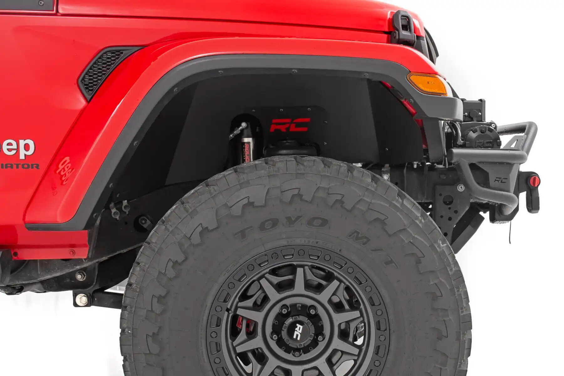 Rough Country 10653 Front Inner Fenders for 20-23 Jeep & Gladiator JT | Quadratec